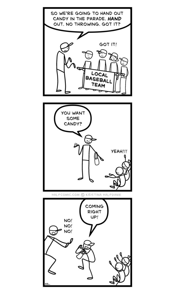 Parade Policy - halfcomic