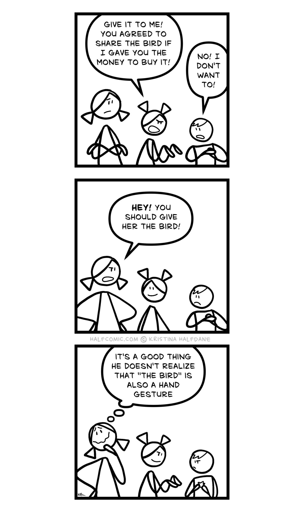 The Bird - halfcomic