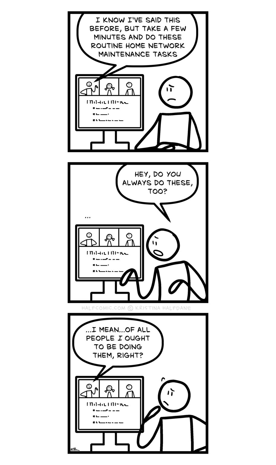 Routine Guilter - halfcomic